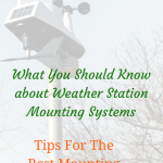 Top Weather Station Mounting Ideas- A Guide to Using Mounting Poles
